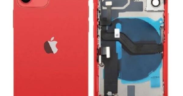 Full Housing Body Panel For Apple iPhone 12 Red | ORIGINAL