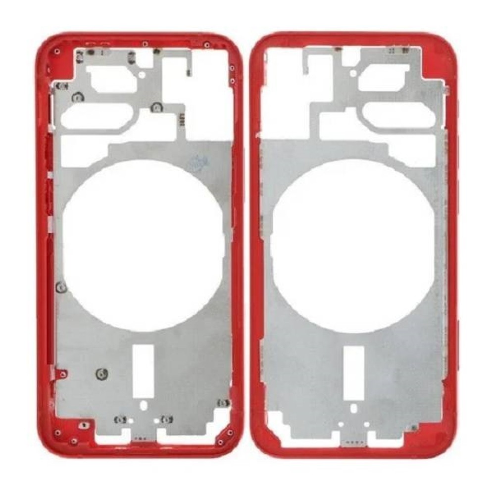 Front Frame Middle Chassis For Apple iPhone 12 Red | ORIGINAL