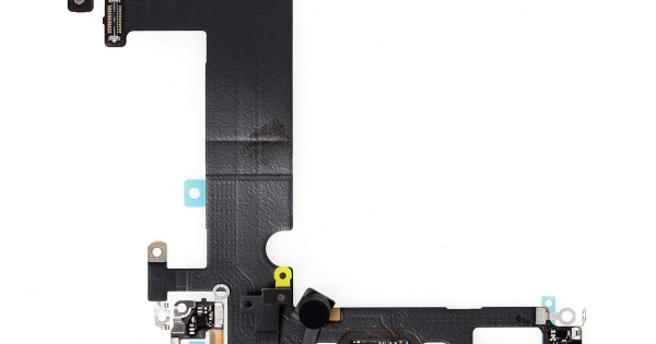 Apple iPhone 12 Mini Charging Port Flex Cable Black - Cellspare