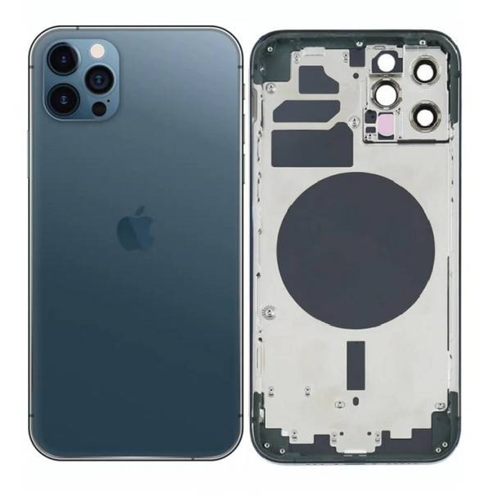 Full Housing Body Panel For Apple iPhone 12 Pro Blue | ORIGINAL