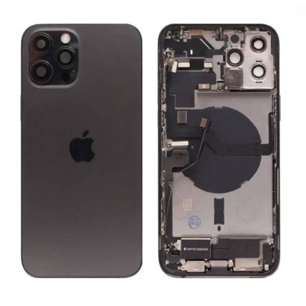 Full Housing Body Panel For Apple iPhone 12 Pro Max Graphite | ORIGINAL