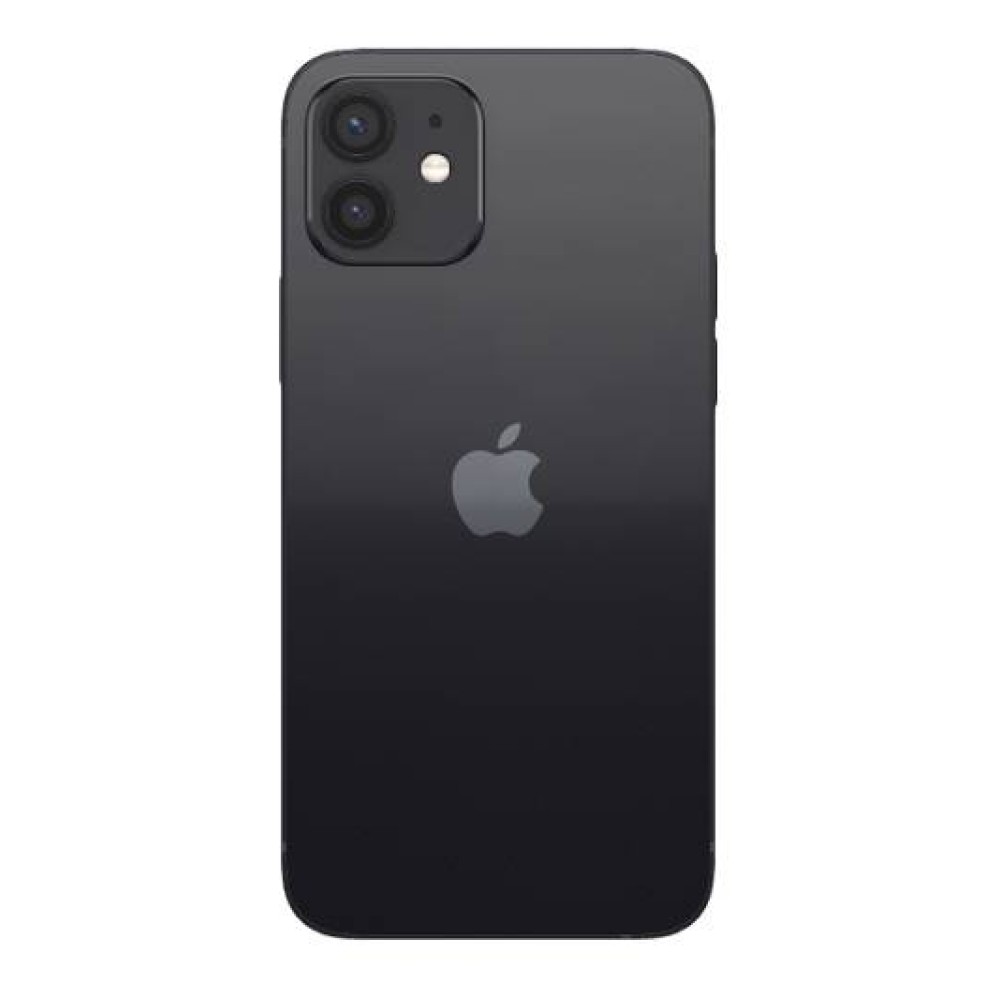 Rear Housing Body Back Cover For Apple iPhone 12 Black | ORIGINAL