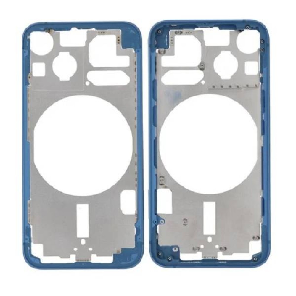 Front Frame Middle Chassis For Apple iPhone 13 Mini Blue | ORIGINAL
