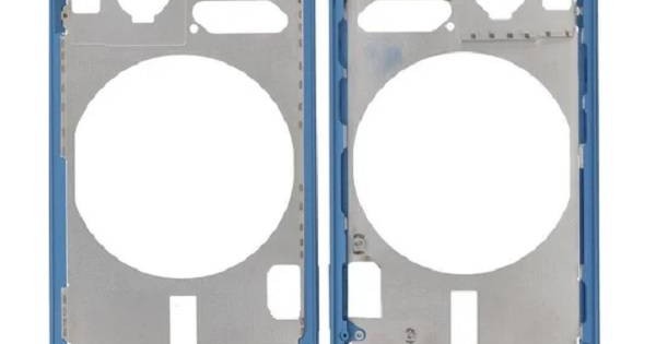 Front Frame Middle Chassis For Apple iPhone 13 Mini Blue | ORIGINAL