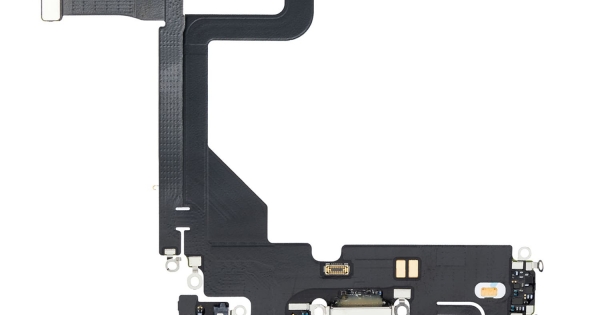 Apple iPhone 13 Pro Charging Port Flex Cable Silver - Cellspare