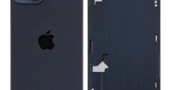 Full Housing Body Panel For Apple iPhone 14 Plus Black | ORIGINAL