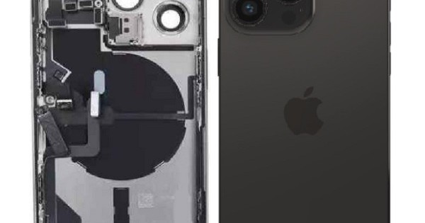 Full Housing Body Panel For Apple iPhone 14 Pro Max Black | ORIGINAL