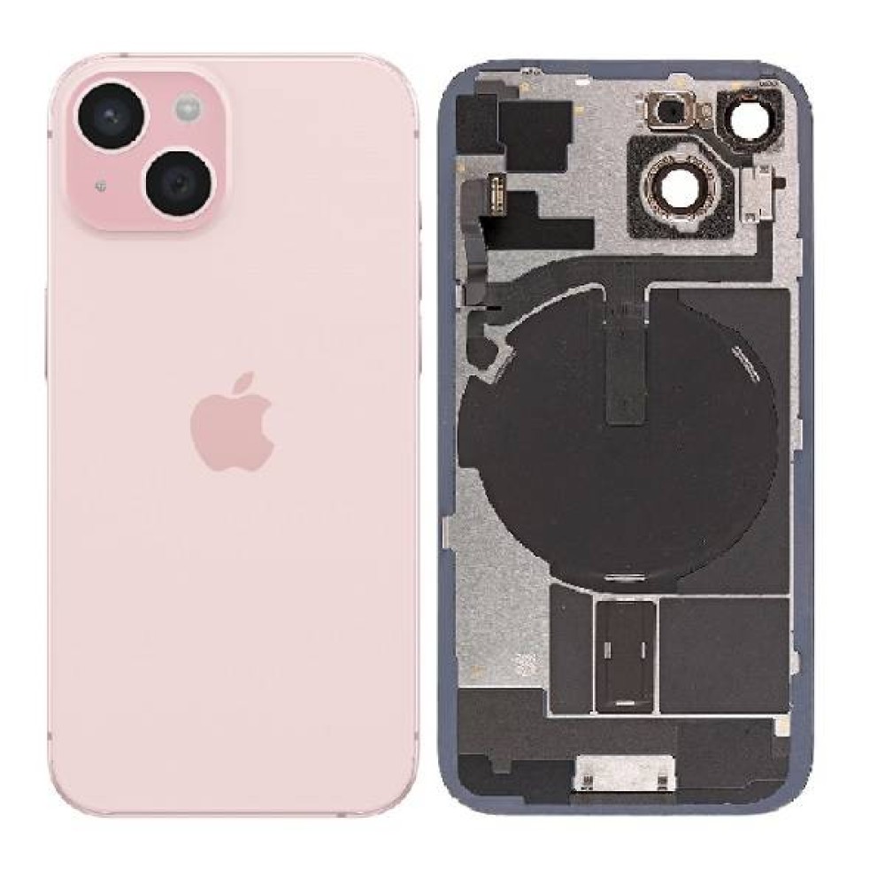 Full Housing Body Panel For Apple iPhone 15 Pink | ORIGINAL