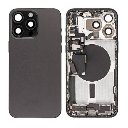 Full Housing Body Panel For Apple iPhone 15 Pro Max Black | ORIGINAL