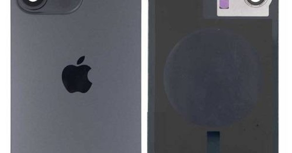 Apple iPhone 15 Pro Max Rear Housing - Black Titanium