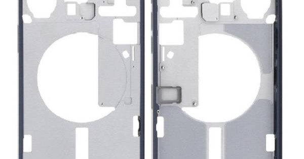 Front Frame Middle Chassis For Apple iPhone 15 Pro Blue | ORIGINAL