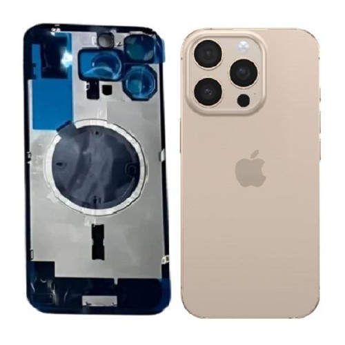 Full Housing Body Panel For Apple iPhone 16 Pro Desert Titanium | ORIGINAL