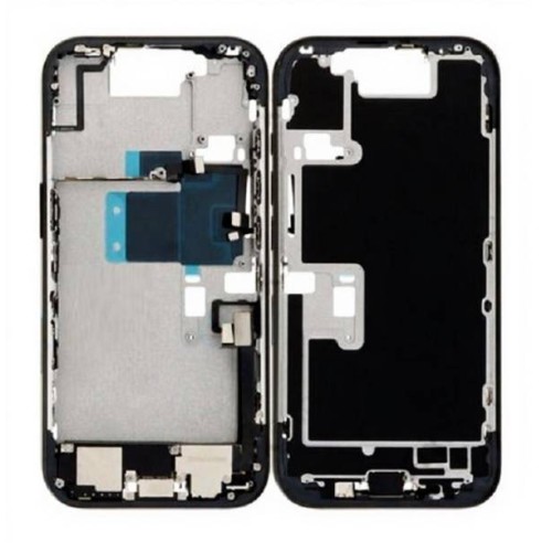 Front Frame Middle Chassis For Apple iPhone 16 Pro Max Black | ORIGINAL