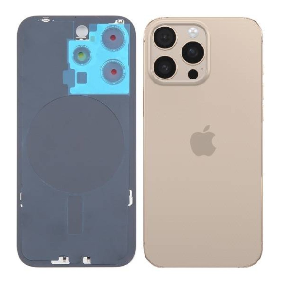 Rear Housing Back Cover For Apple iPhone 16 Pro Max Desert Titanium ...