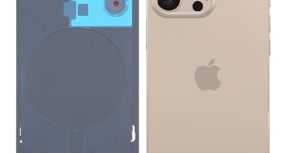 Rear Housing Back Cover For Apple iPhone 16 Pro Max Desert Titanium ...