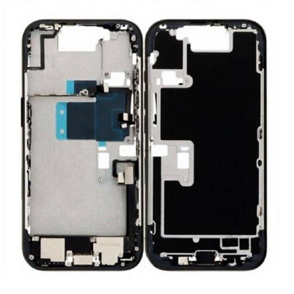 Front Frame Middle Chassis For Apple iPhone 16 Pro Black | ORIGINAL