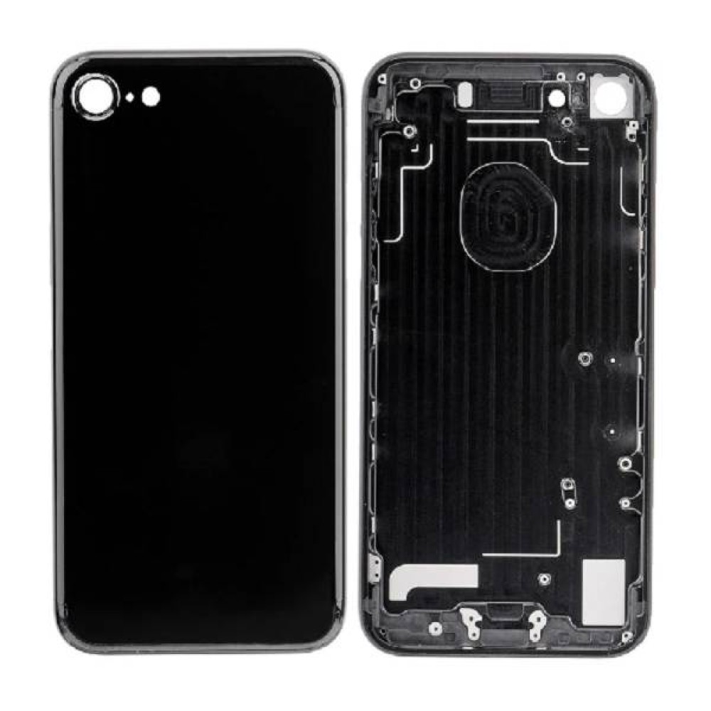 Full Housing Body Panel For Apple iPhone 7 Jet Black | ORIGINAL