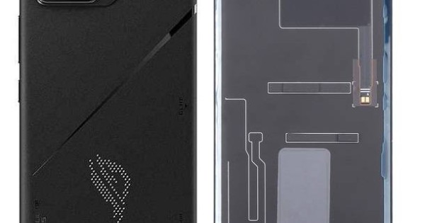 Asus ROG Phone 8 Pro Rear Housing Back Panel Module - Black