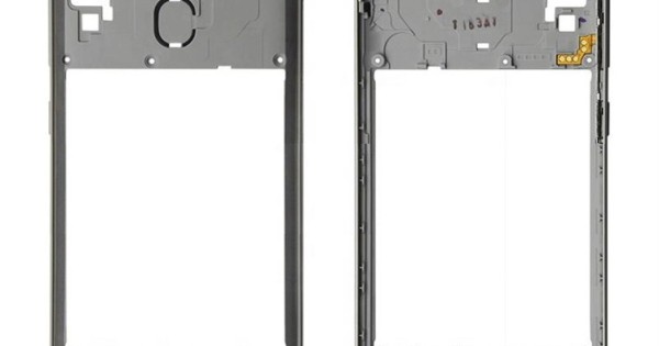 Samsung Galaxy A30 Middle Frame Housing Panel Module - White