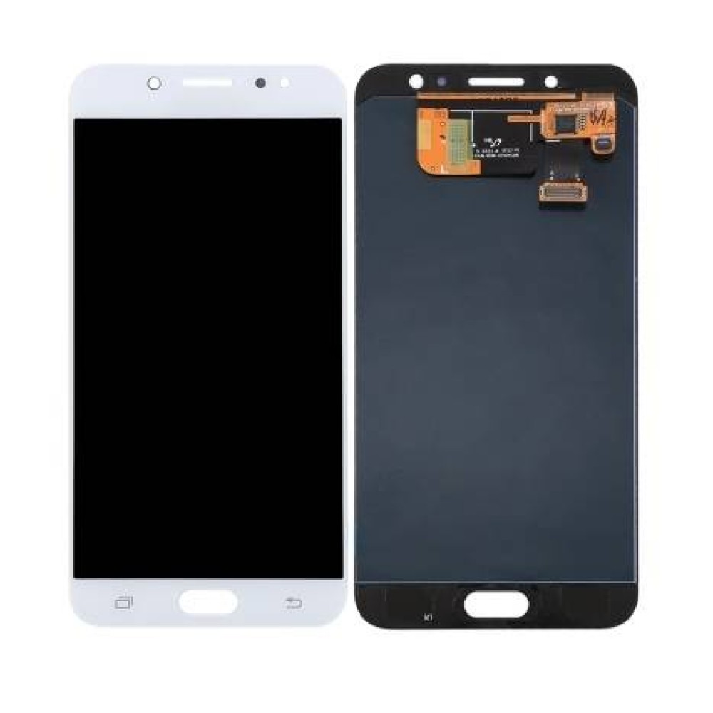 Samsung Galaxy C8 LCD Screen Module White | High Quality
