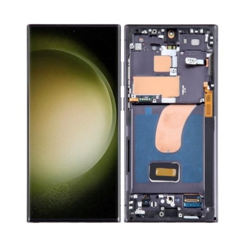 Samsung Galaxy S23 Ultra LCD Screen With Frame Module - Black
