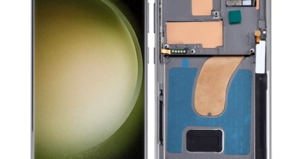 Samsung Galaxy S23 Ultra LCD Screen With Frame Module - Green