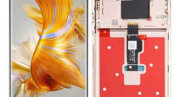 Huawei Mate 50 Pro LCD Screen With Frame Gold Module - Cellspare
