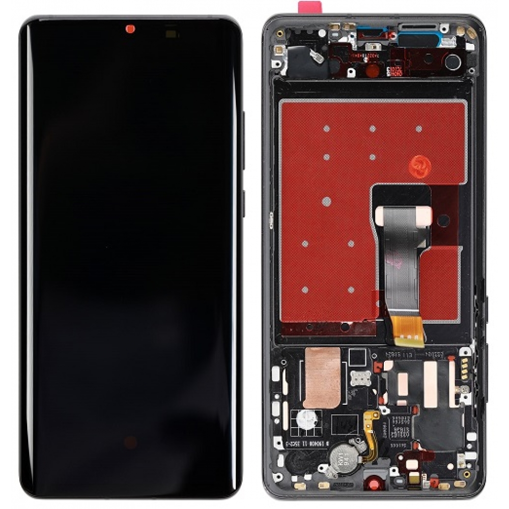 Huawei P30 Pro LCD Screen With Frame Module Black - Cellspare