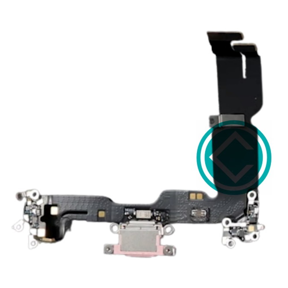 Apple iPhone 15 Plus Charging Port Flex Cable Module Pink - Cellspare