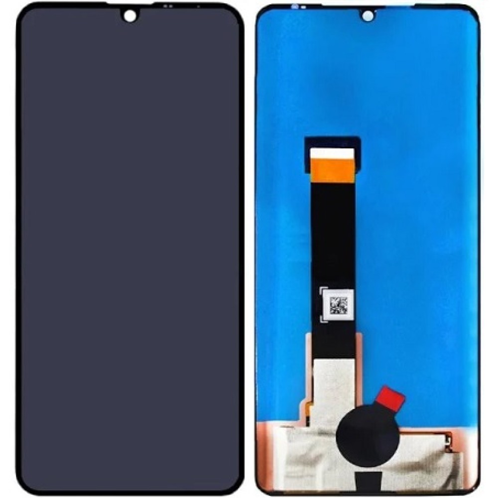 LG Velvet LCD Screen Display Black - High Quality