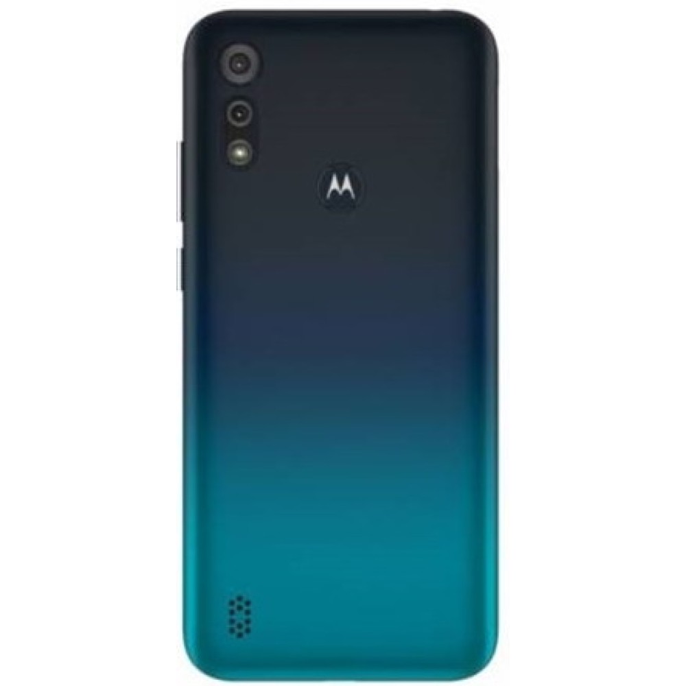 Motorola Moto E6s Rear Housing Panel Module Peacock Blue - Cellspare