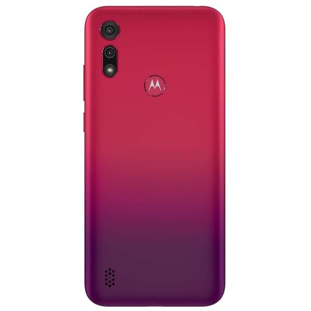 Motorola Moto E6s Rear Housing Panel Module Sunrise Red - Cellspare
