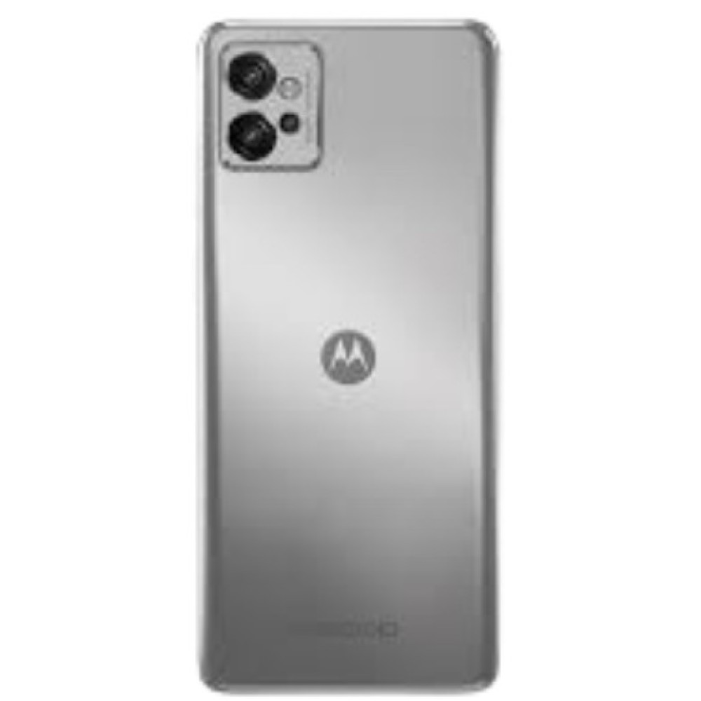 Motorola Moto G32 Rear Housing Panel Module Satin Silver - Cellspare