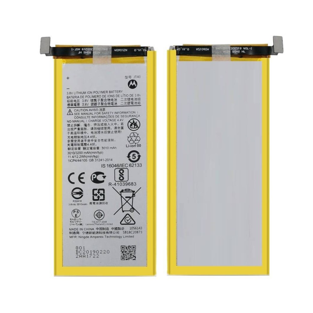 Motorola Moto G6 Plus Battery | JT40 | ORIGINAL | Cellspare
