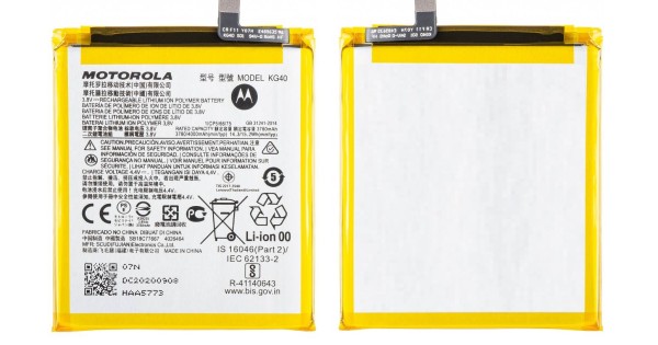 Motorola Moto G8 Plus Battery | KG40 | ORIGINAL | Cellspare