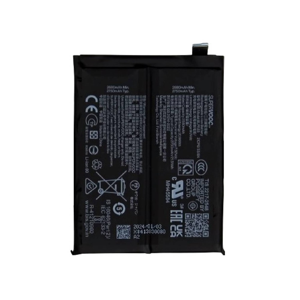 Battery For OnePlus 12R | ORIGINAL | Replacement