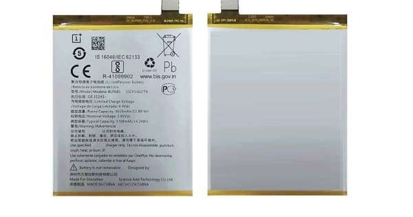 Original Battery For OnePlus 6T | BLP685 | Replacement