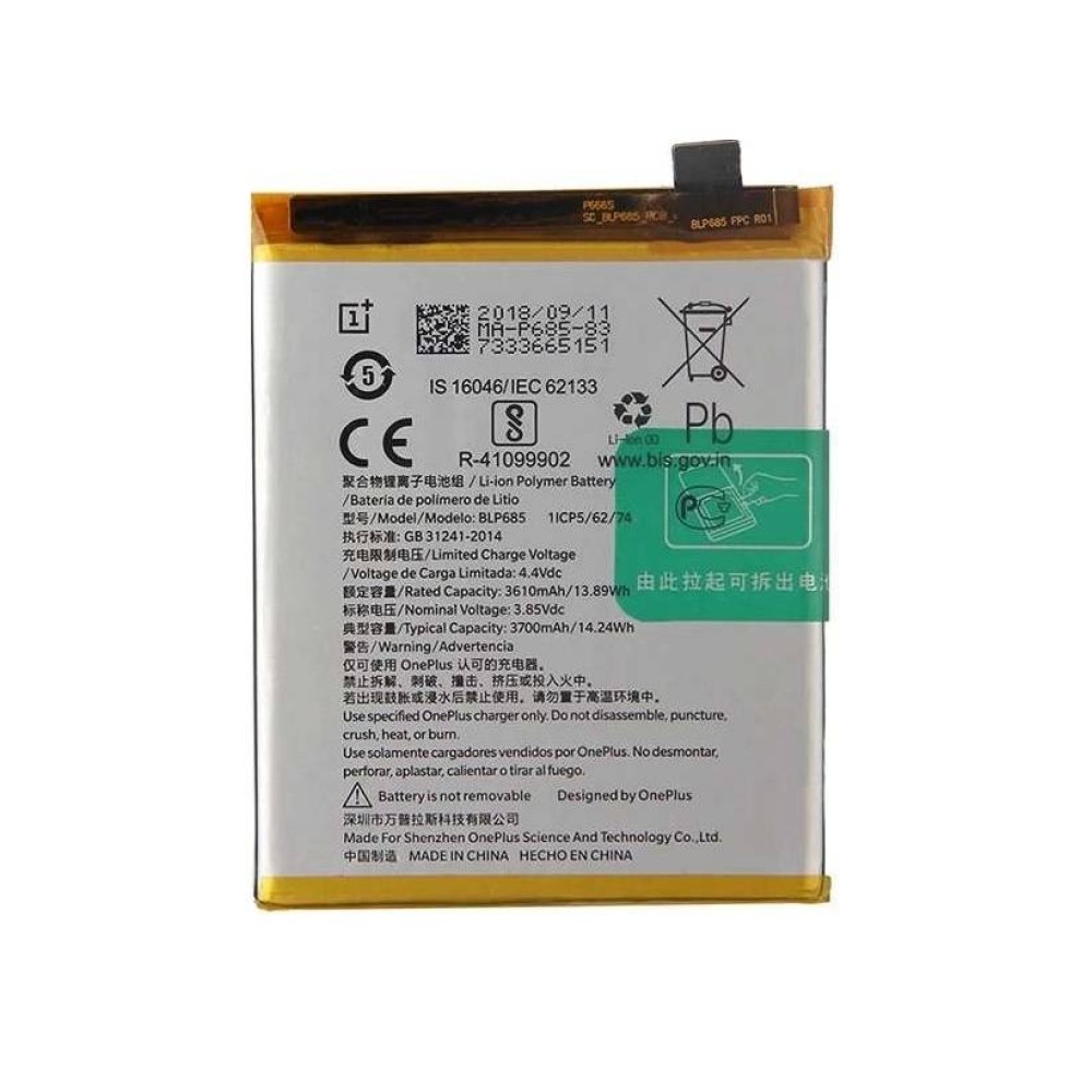 Original Battery For OnePlus 7 | BLP685 | Replacement