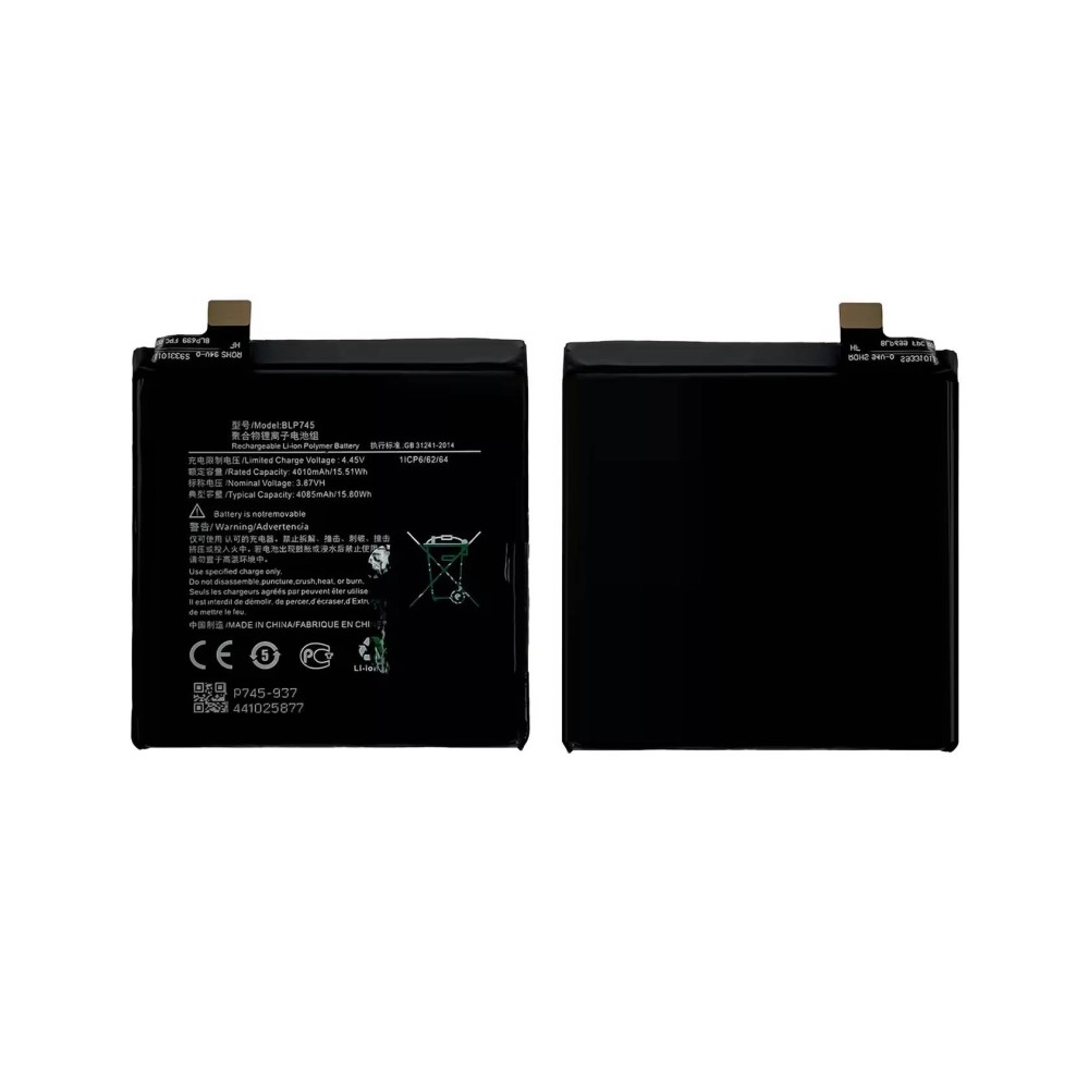 Original Battery For OnePlus 7T Pro 5G McLaren Edition | BLP745 ...