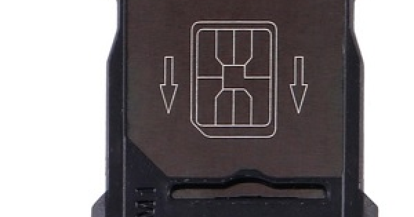 Sim Card Holder Tray For OnePlus 8 Pro Black | High Quality