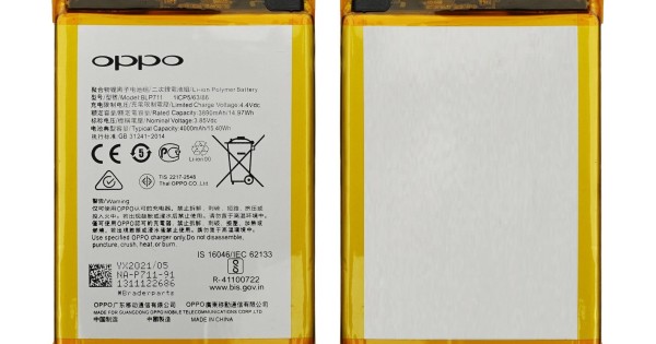 Battery For Oppo A1k / Original / Cellspare