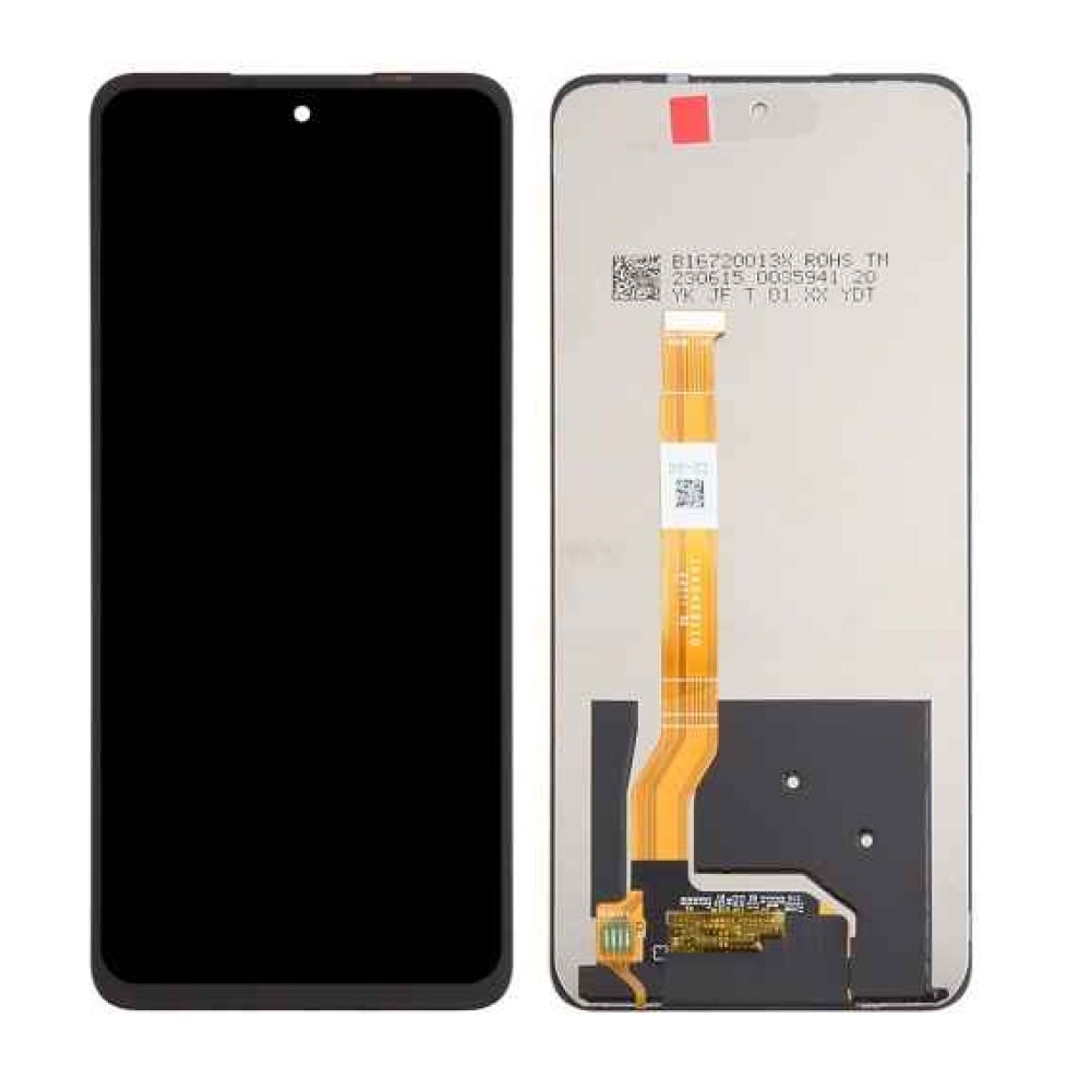 Oppo A58 LCD Screen Display Black - High Quality