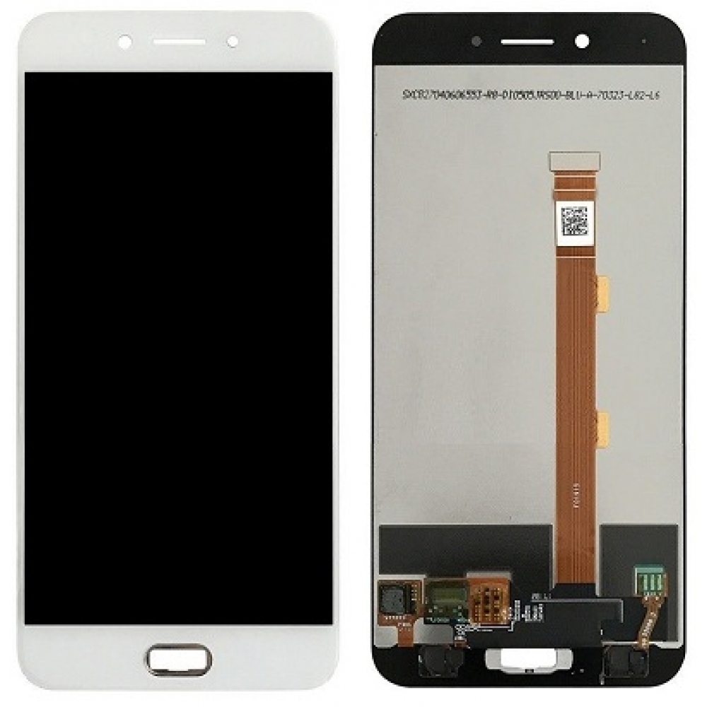 Oppo A77 ORIGINAL LCD Screen Display - White