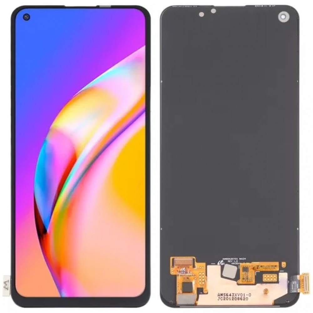 Oppo F19 LCD Screen Display Black - High Quality