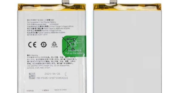 Battery For Oppo K10 / Original / Cellspare