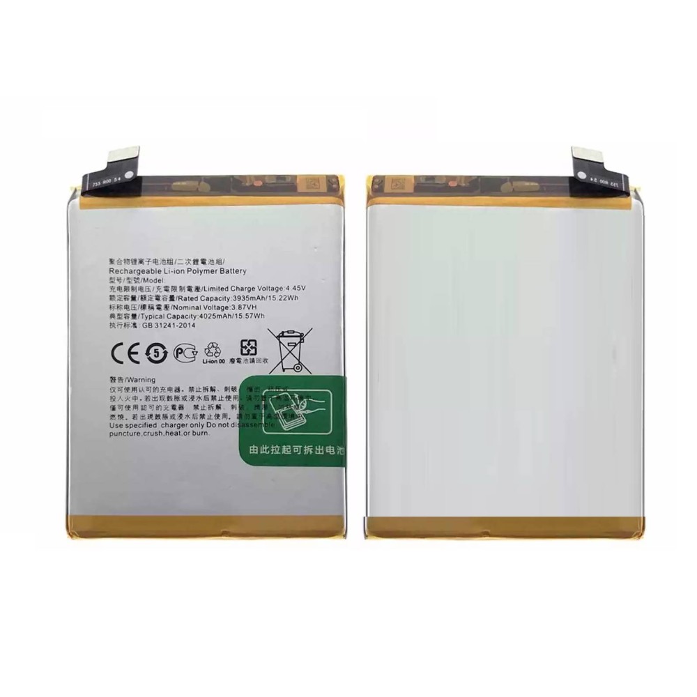 Battery For Oppo Reno 3 Youth / Original / Cellspare