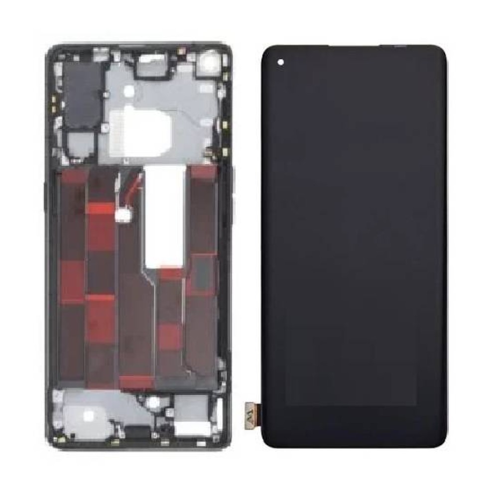 Oppo Reno 4 Pro LCD Screen With Frame Module - White