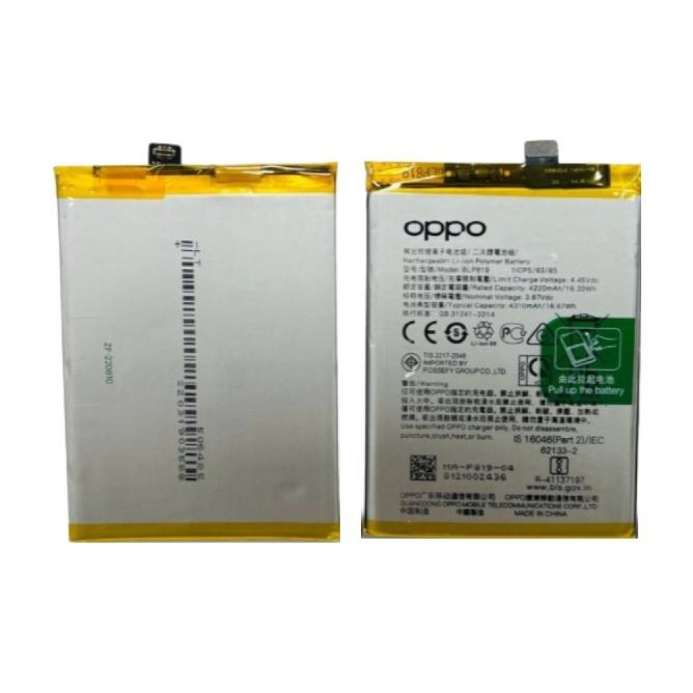 Battery For Oppo Reno 5 Lite / Original / Cellspare