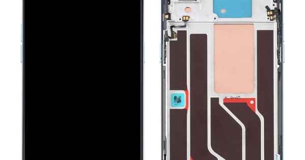 Oppo Reno 6 Pro 5G LCD Screen With Frame Module Black - Cellspare