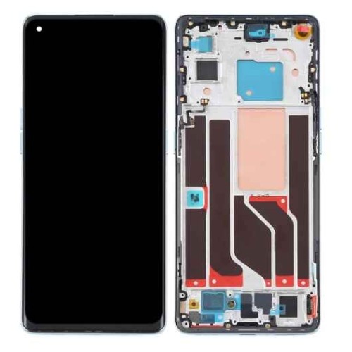 Oppo Reno 6 Pro 5G LCD Screen With Frame Module Blue - Cellspare